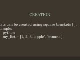 Python Array Power Point Presentation Pptx
