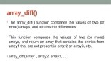 Array Functions Using Php Programming Language Pptx
