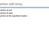 Array Operations Pptxdata Structure Array Indsa Ppt