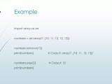 Arrays In Python Pdf