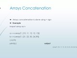 Arrays In Python Pdf