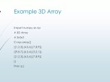 Arrays In Python Pdf