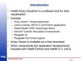 Intel Array Visualizer Ppt