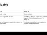 Array Vs Array List Pptx