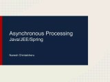 Asynchronous Processing In Java Jee Spring Pdf