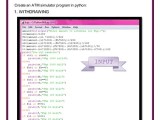 Atm Simulation Program Using Python Pdf