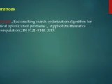 Backtracking Search Optimization Algorithm Bsa Pptx