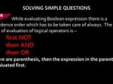 Basic Boolean Logic Ppsx