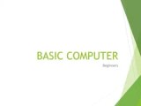 Basic Computer Tutorial Pptx