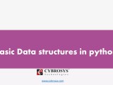 Basic Data Structures In Python Pptx