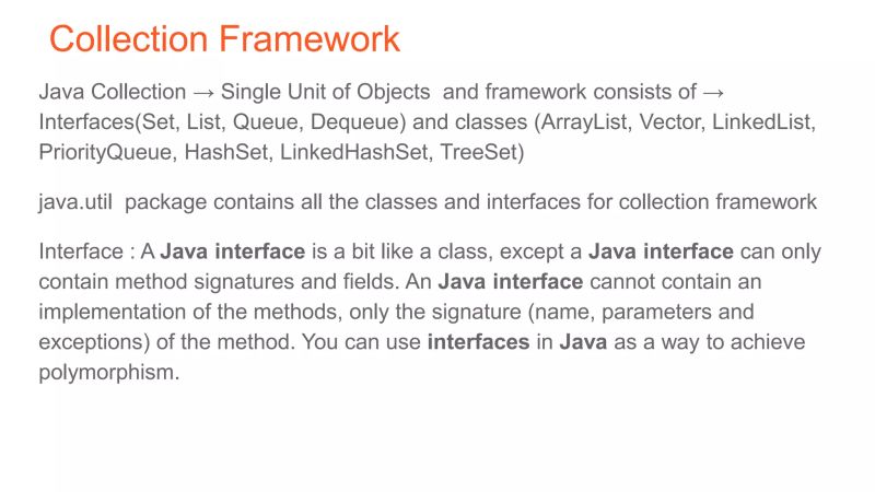 Basic Java Java Collection Framework And Date Time Api Ppt - Premium Nature Texture - 8K