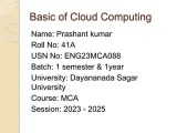 Basic Of Cloud Computing Pptx Cloud Basic Pptx