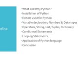Basic Of Python Hands On Session Ppt