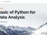 Basic Of Python For Data Analysis Pptx