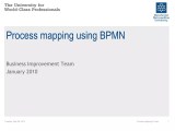 Basic Process Mapping Using Bpmn Pptx