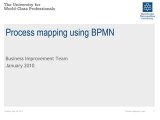 Basic Process Mapping Using Bpmn Pptx