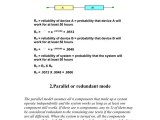 Basic Reliability Models Doc