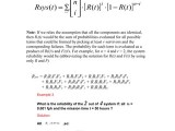 Basic Reliability Models Doc