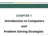 Basics Of Computer And Problem Solving Pptx