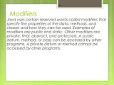 Basics Of Java 1 Ppt Programming Languages Computing