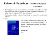 Basics Of Pointer Pointer Expressions Pointer To Pointer And Pointer