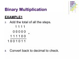 Binary Arithmetic Conversion Pptx