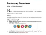 Bootstrap Tutorial Pdf