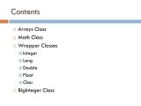 Built In Classes In Java Pdf