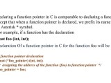 C Programming Function Pointers Pptx