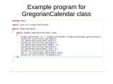 Calendar Class In Java Pdf Programming Languages Computing