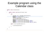 Calendar Class In Java Pdf Programming Languages Computing