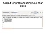 Calendar Class In Java Pdf Programming Languages Computing