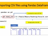 Python And Csv Connectivity Pptx