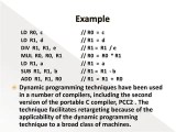 Dynamic Programming Code Optimization Algorithm Compiler Design Pptx