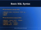 Sql Ppt