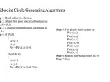 Line Drawing Algorithms Computer Graphics Notes Pptx
