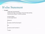 Javascript Conditional Statements Pptx
