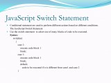 Javascript Conditional Statements Pptx