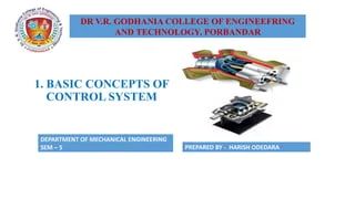 Chapter 1 Basic Components Of Control System Ppt - Classic Colorful Illustration - Full HD
