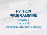Chapter 1 Basic Programming Python Programming Lecture Pdf