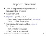 Chapter 2 Basic Elements Of Java Ppt