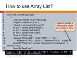 Chapter 2 Array And Array List Data Structure Ppt