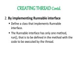 Chapter 3 Multi Threading In Java Pptx