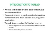Chapter 3 Multi Threading In Java Pptx