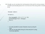 Character Array Strings Pptx