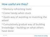 Cheat Sheets For Coding Ppt