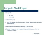 Unix Class3 Programming Constructs Pps
