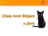 Class And Objects In Java Pdf