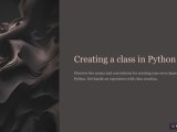 Presentation On Classes In Python Programming Language Pptx