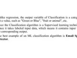 Classification Algorithm In Machine Learning Pdf